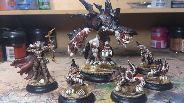 Legion of Everblight Battlebox – Aella13 Miniatures Painting