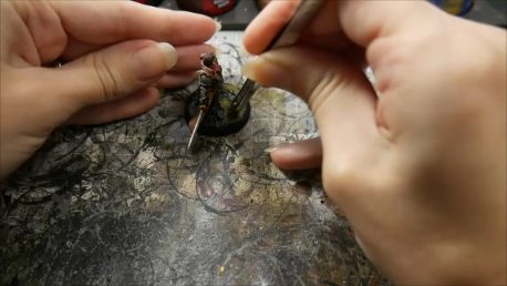 Video: How to Paint Miniatures – Basing – Aella13 Miniatures Painting